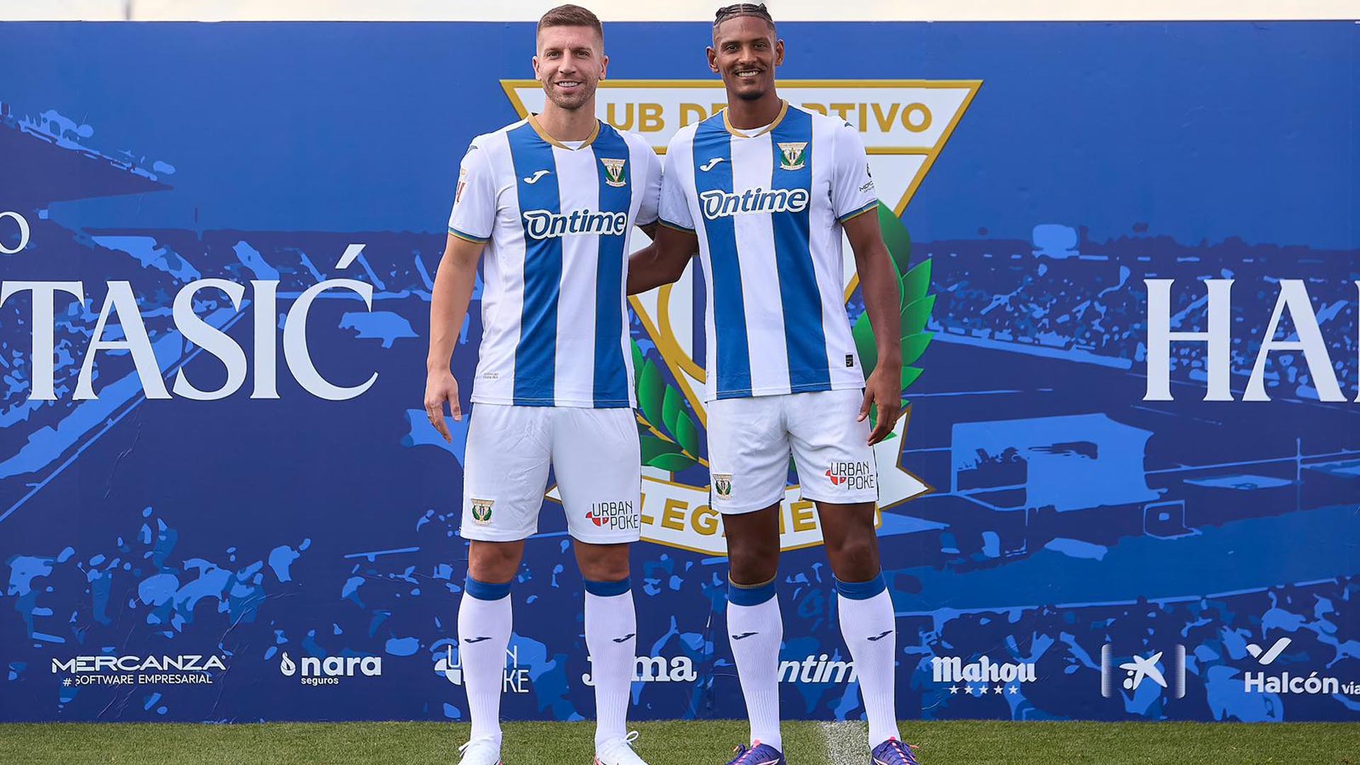 El C.D. Leganés presenta a Haller y Nastasic | C.D. Leganés - Web Oficial