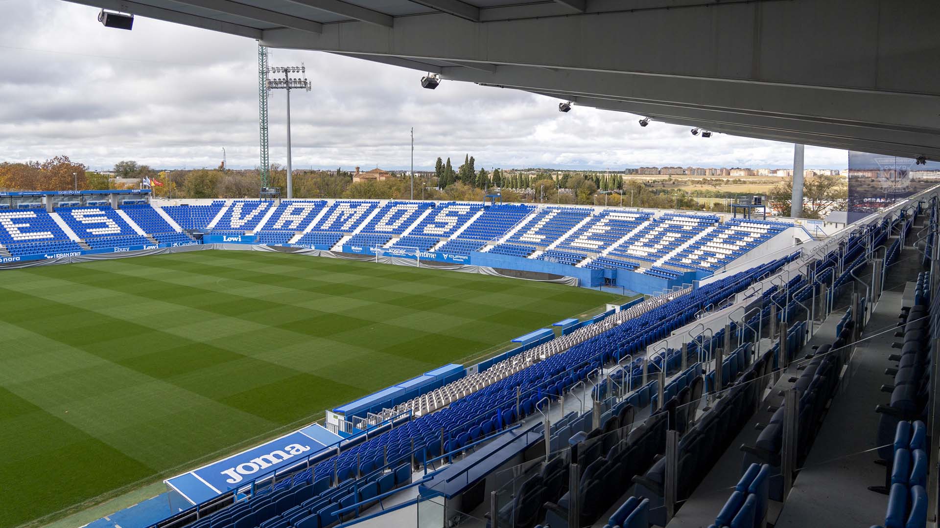 El C.D. Leganés finaliza el reacondicionamiento de las gradas de ...