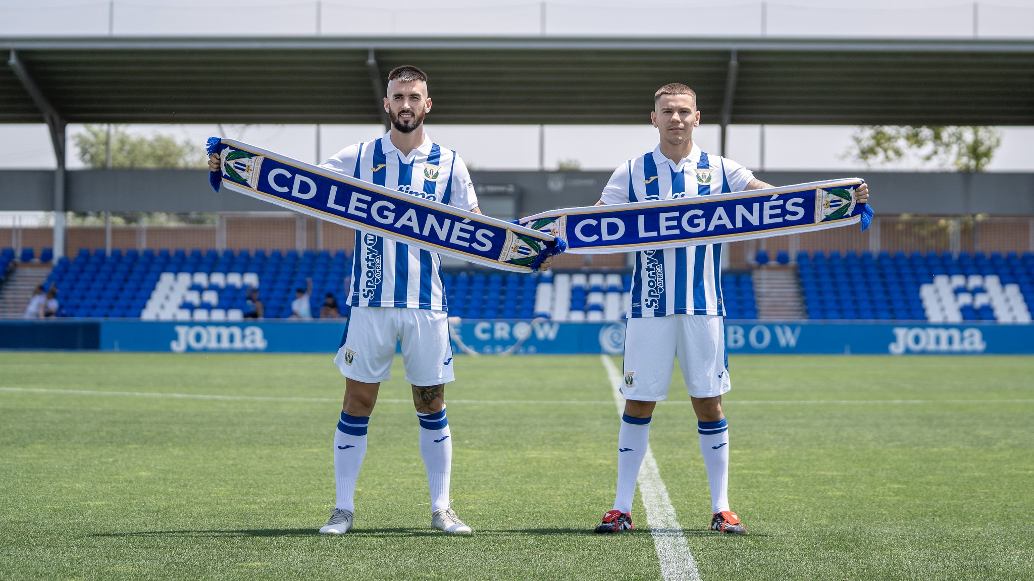 Presentación de Andrés Campos y Alex Millán | C.D. Leganés - Web Oficial