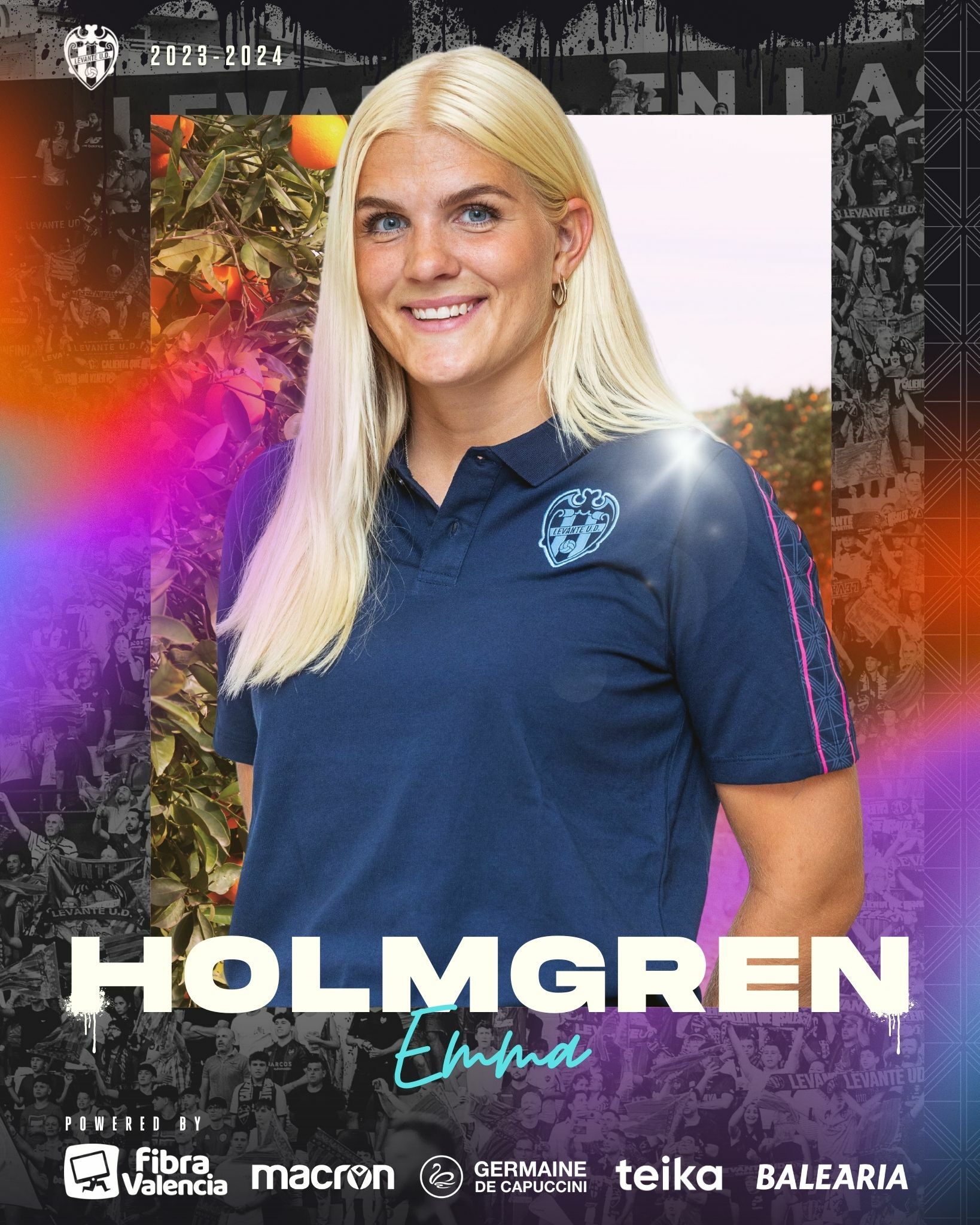 La guardameta Emma Holmgren, nueva futbolista del Levante UD | Levante ...