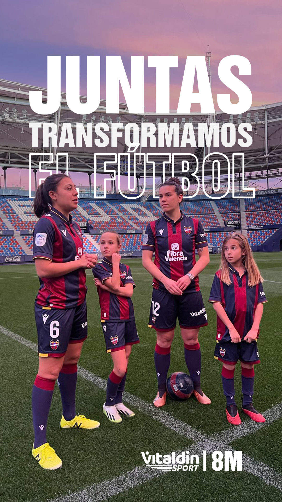 Leire Baños Daniela Arques y Vitaldin Sport juntas en el 8M Día ...