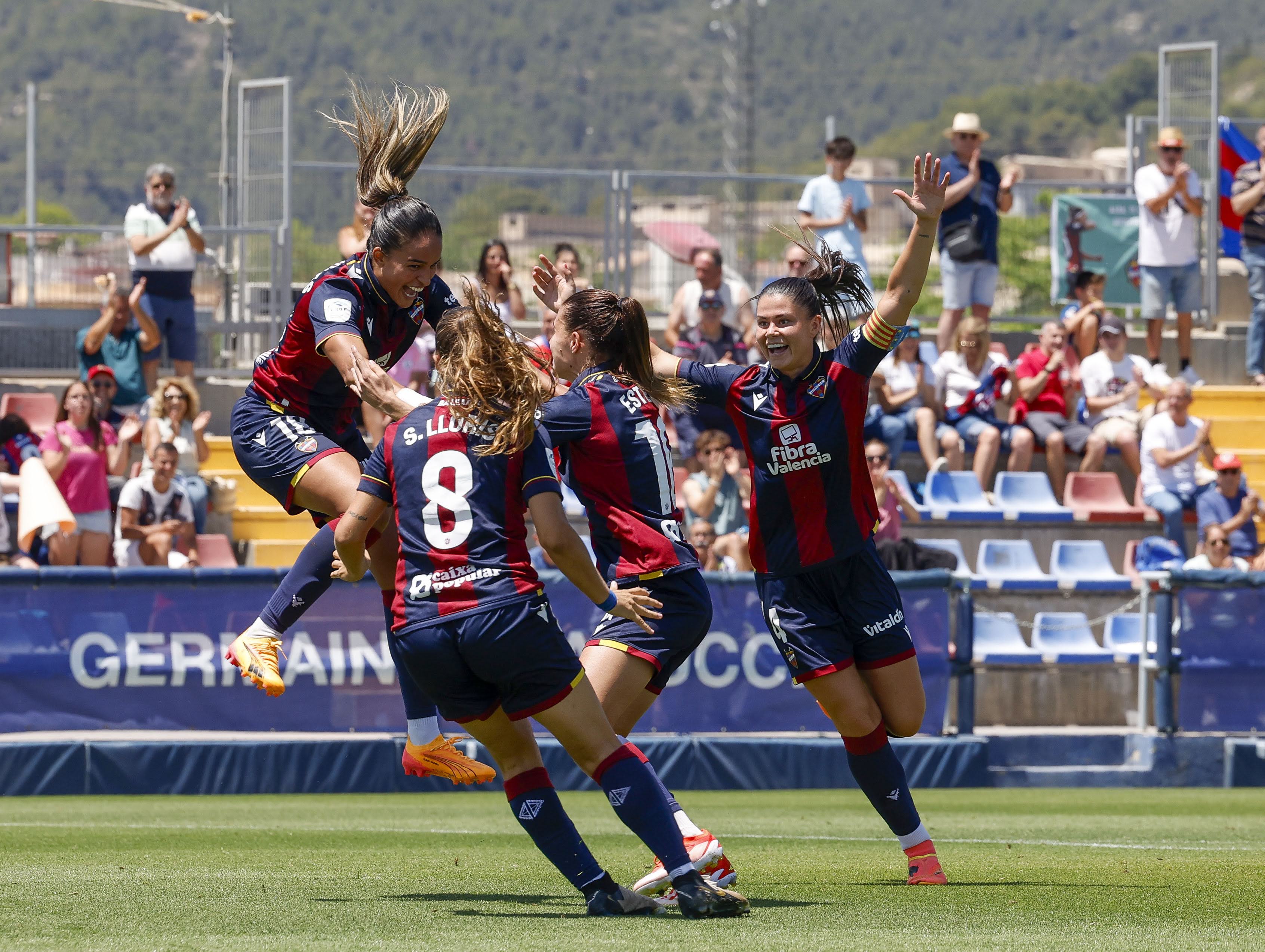 Resumen del Levante UD Femenino 3 - 0 Madrid CFF de la jornada 30 de la Liga F 2023-2024 ...