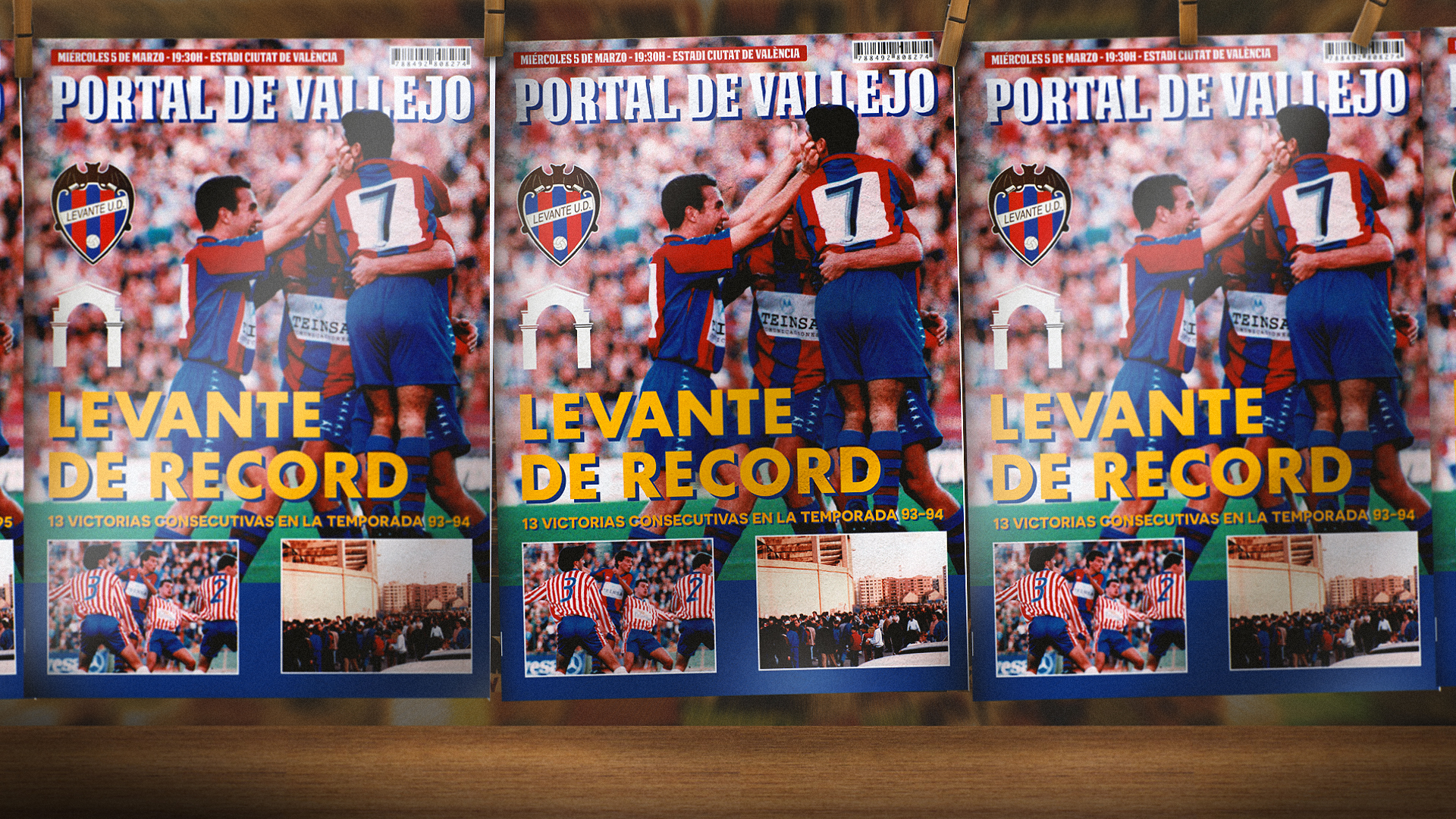 Portal de Vallejo pel 30 aniversari d'un Levante-Girona de rècord ...