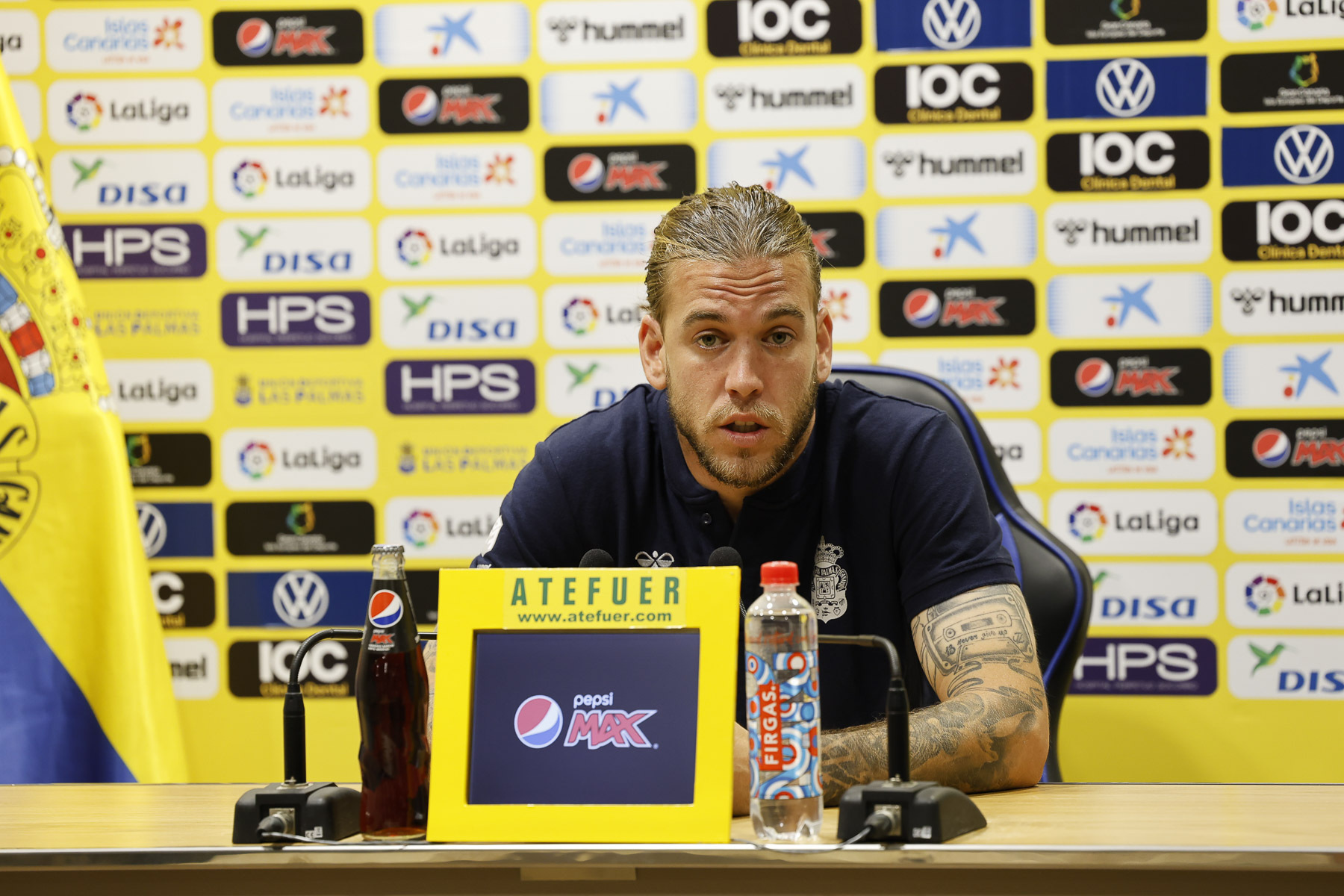 Álvaro Jiménez en la previa a la visita al Albacete | UD Las Palmas ...