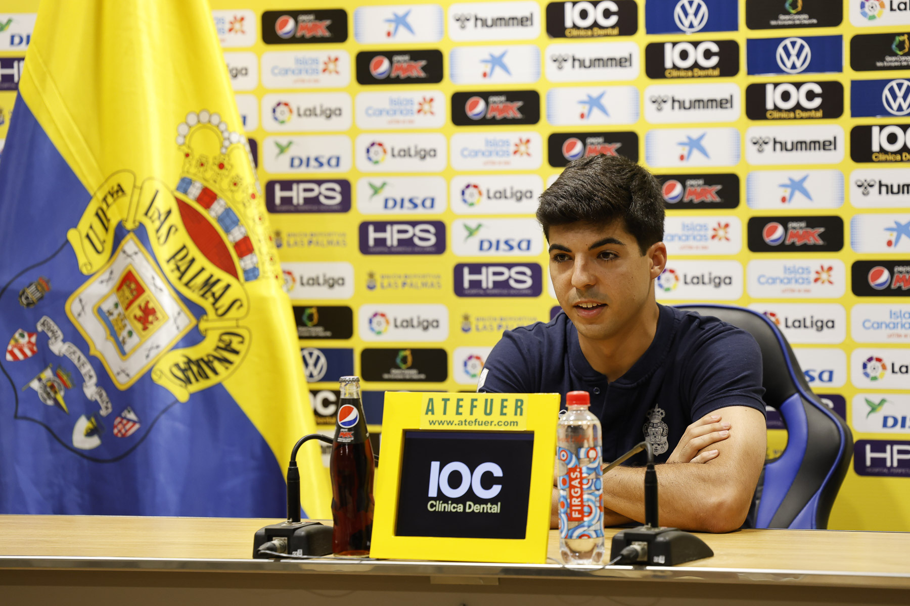 Rueda de prensa Enrique Clemente | UD Las Palmas | Web Oficial