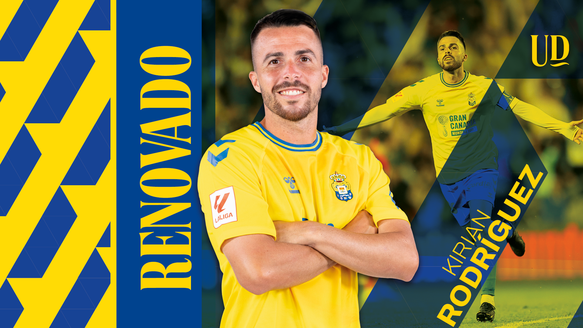 Kirian Rodríguez y la UD Las Palmas amplían su vinculación hasta 2028 ... Kirian Rodríguez y la UD Las Palmas amplían su vinculación hasta 2028 ...
