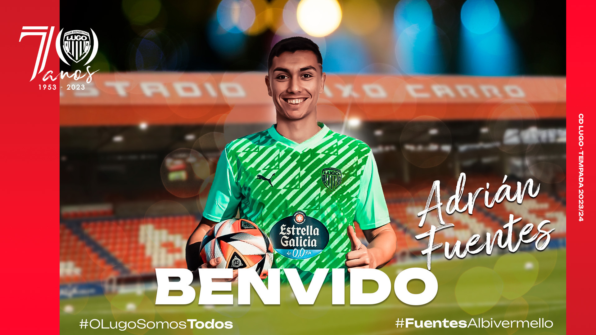 El CD Lugo y el CD Castellón acuerdan la cesión de Adrián Fuentes | CD ...