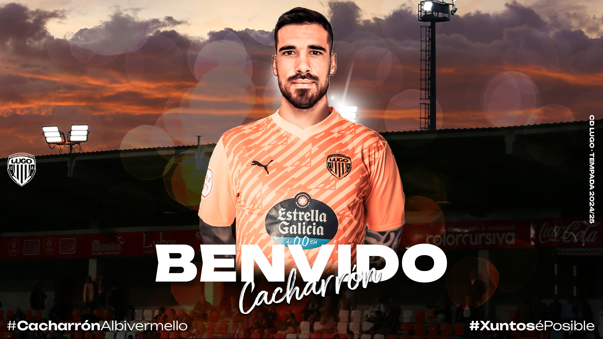 Pablo Cacharrón, nuevo jugador del CD Lugo | CD Lugo | Web Oficial