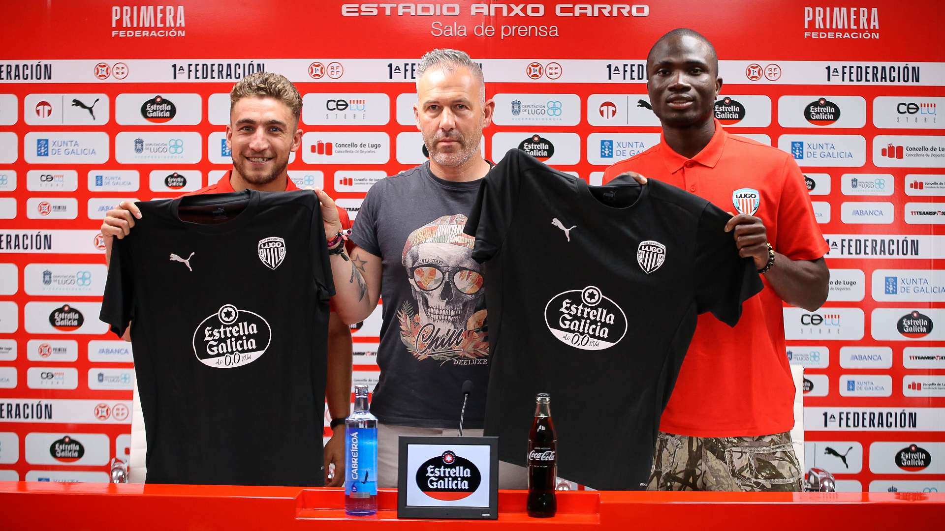 Guille Perero y Nathaniel Nicholas, presentados en el Anxo Carro (18/07 ...