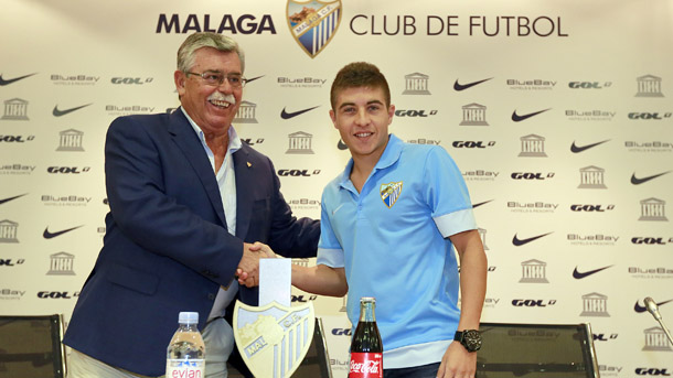 Portillo: "El Málaga CF es el Club idóneo para seguir creciendo ...