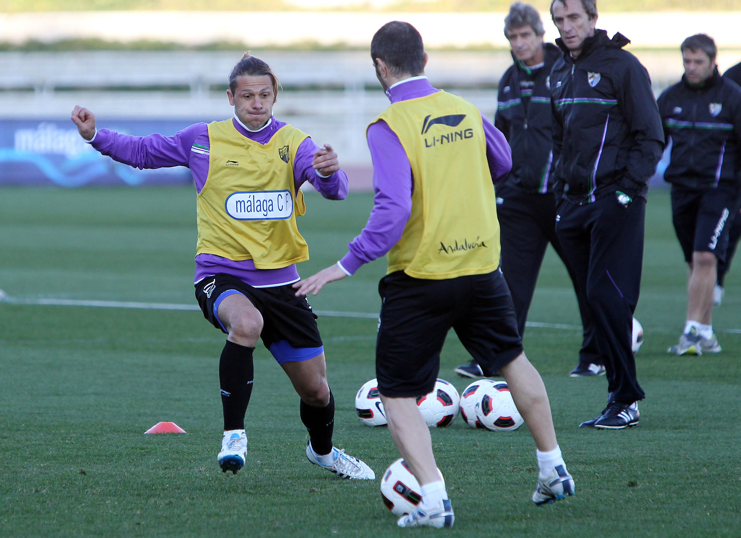Regreso a la actividad sin los lesionados Rubén ni Gámez | Málaga CF ...