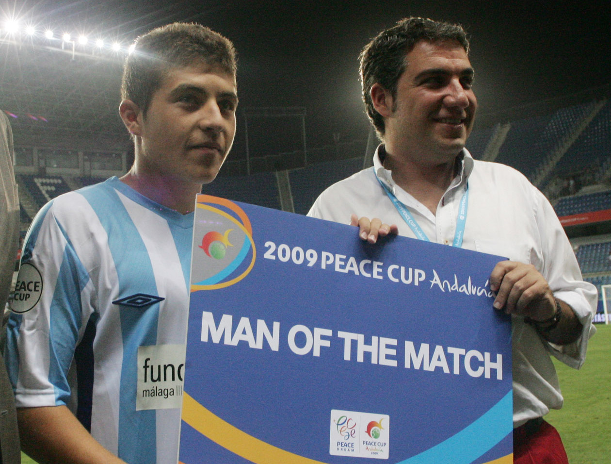 Portillo fue designado 'Mejor jugador del partido' | Málaga CF | Web ...