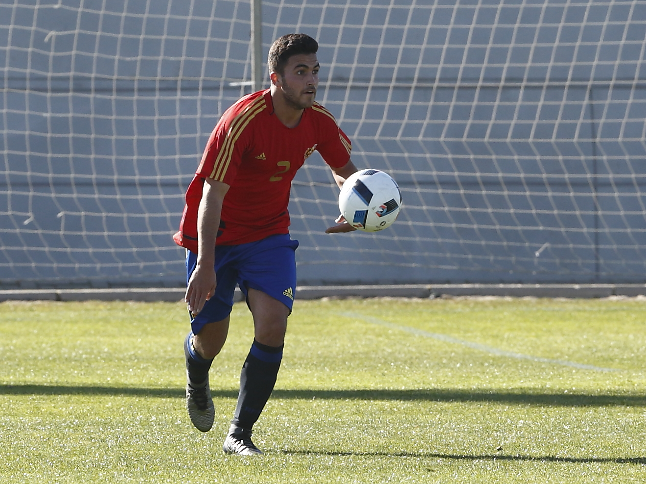 Álex Robles in under-17s European final | Málaga CF | Web Oficial