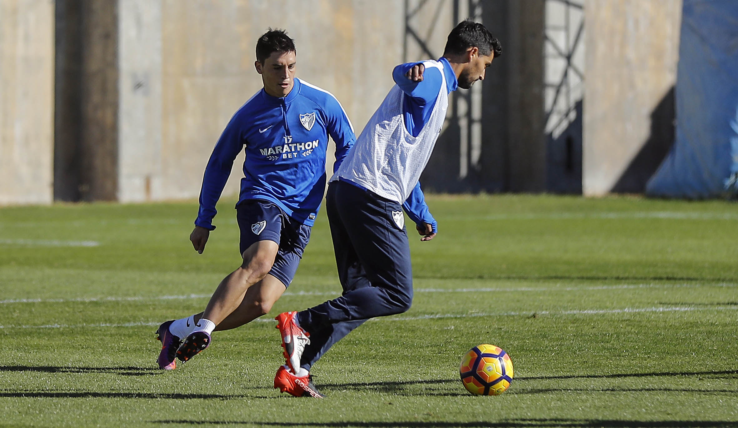 Dos grupos de trabajo distintos tras el partido copero | Málaga CF ...