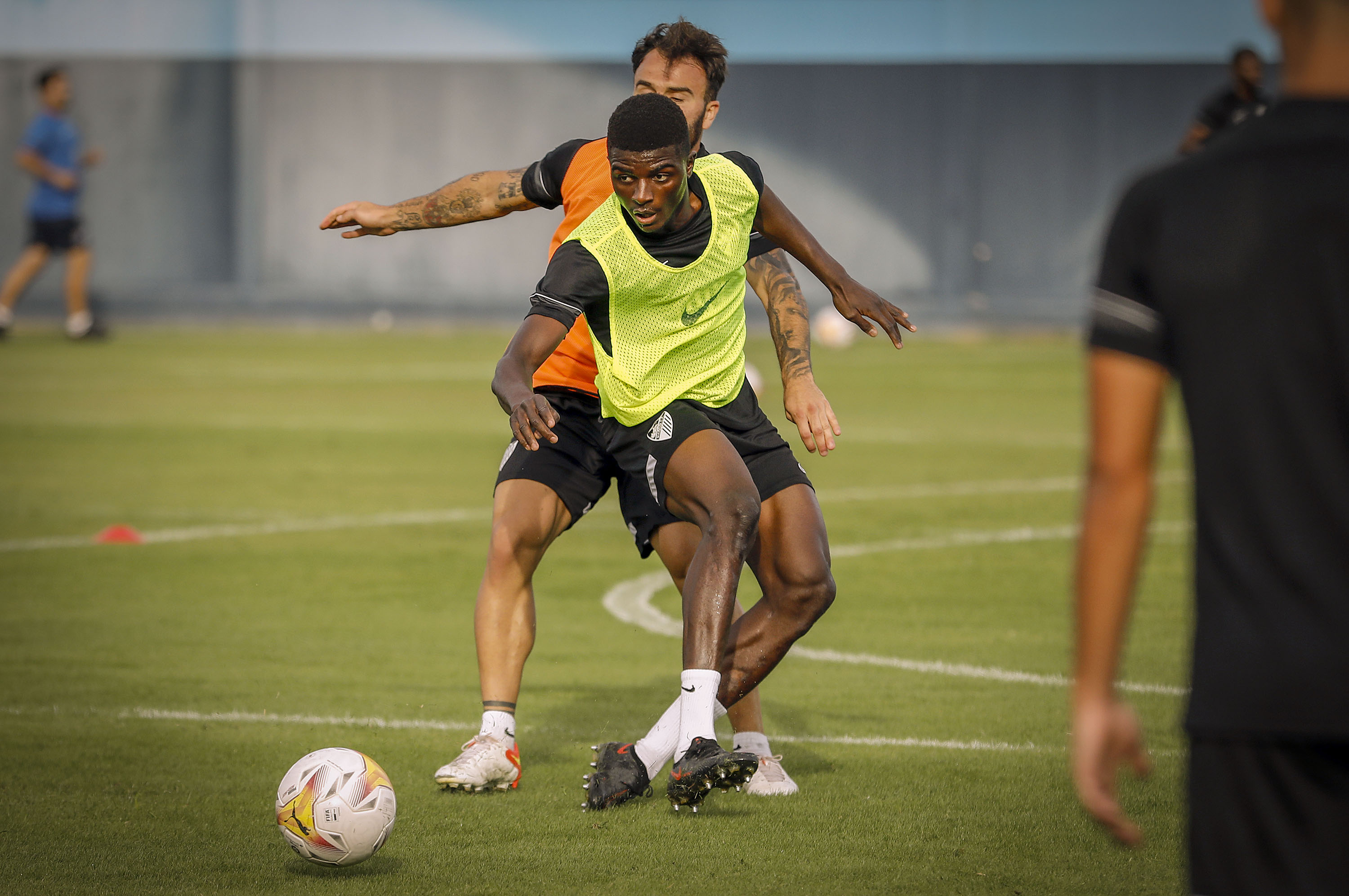 Sesión en el Anexo sin Ismael Gutiérrez | Málaga CF | Web Oficial