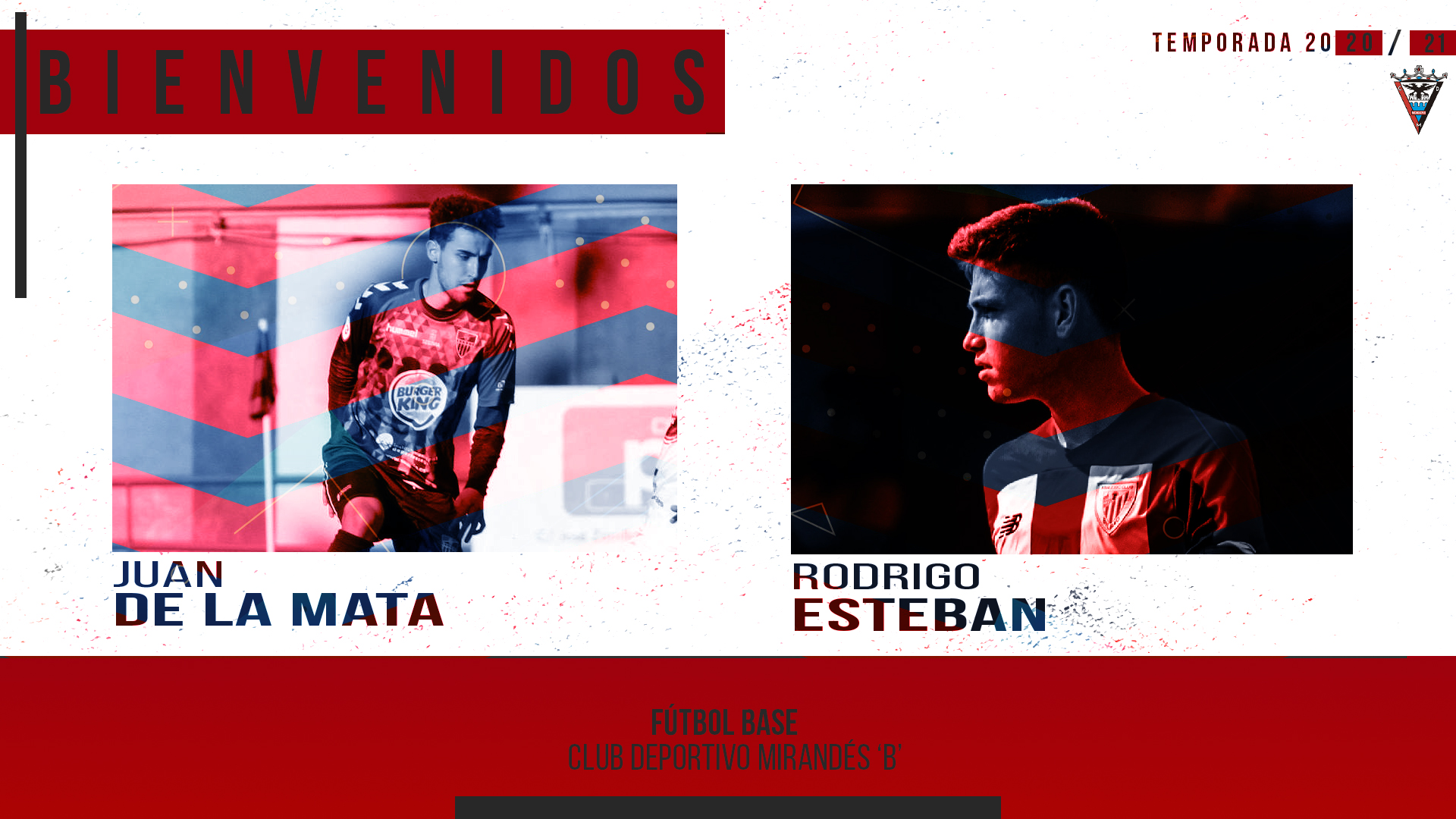 Juan De la Mata y Rodrigo Esteban, nuevos refuerzos del Filial | CD ...