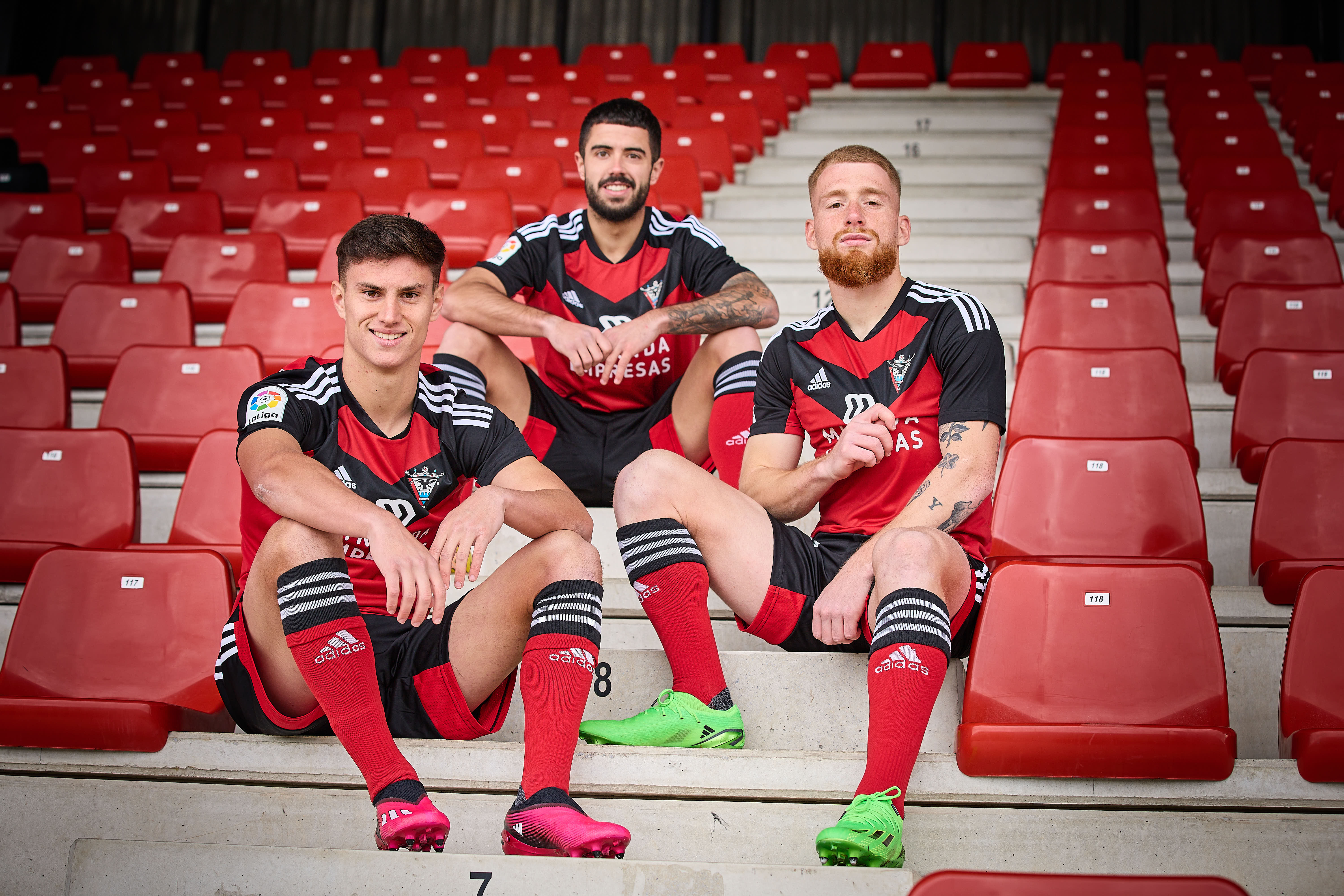 Javi Llabrés, Álvaro Sanz y David Vicente, presentados oficialmente ...