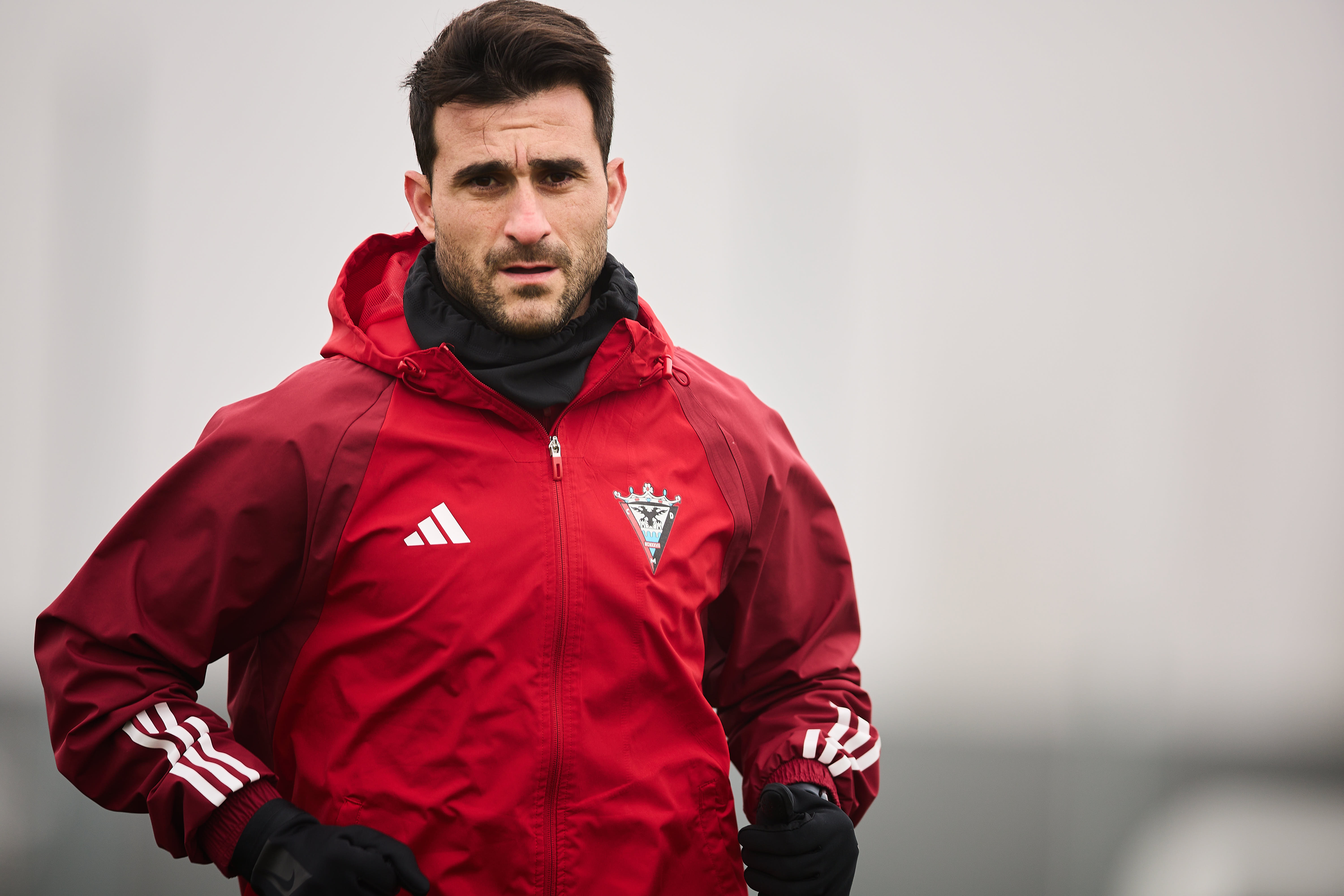 Sergio Postigo regresa a los entrenamientos con el grupo | CD Mirandés ...