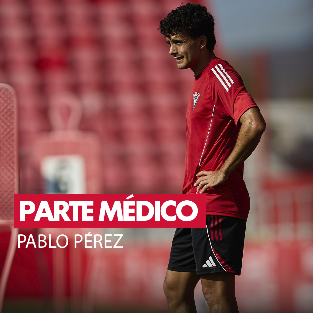 PARTE MÉDICO | Pablo Pérez | CD Mirandés | Web Oficial