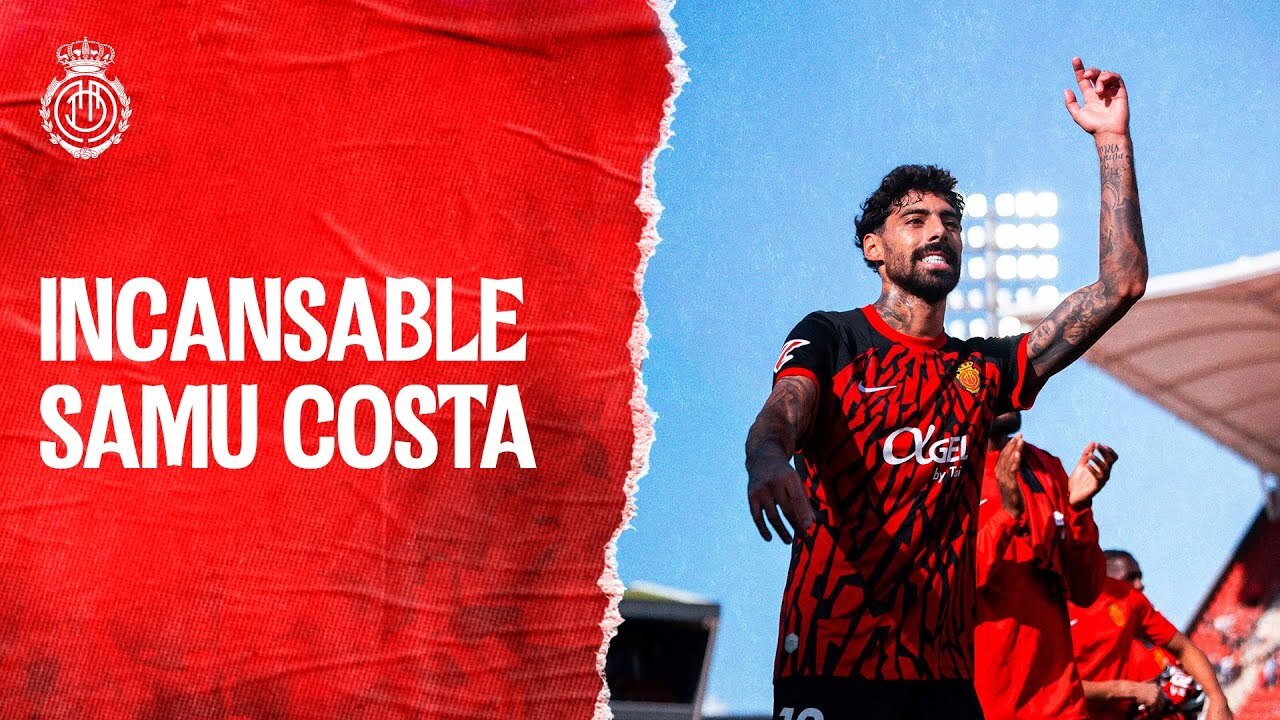 El jugador con más KM recorridos | Samu Costa | RCD Mallorca | Web Oficial