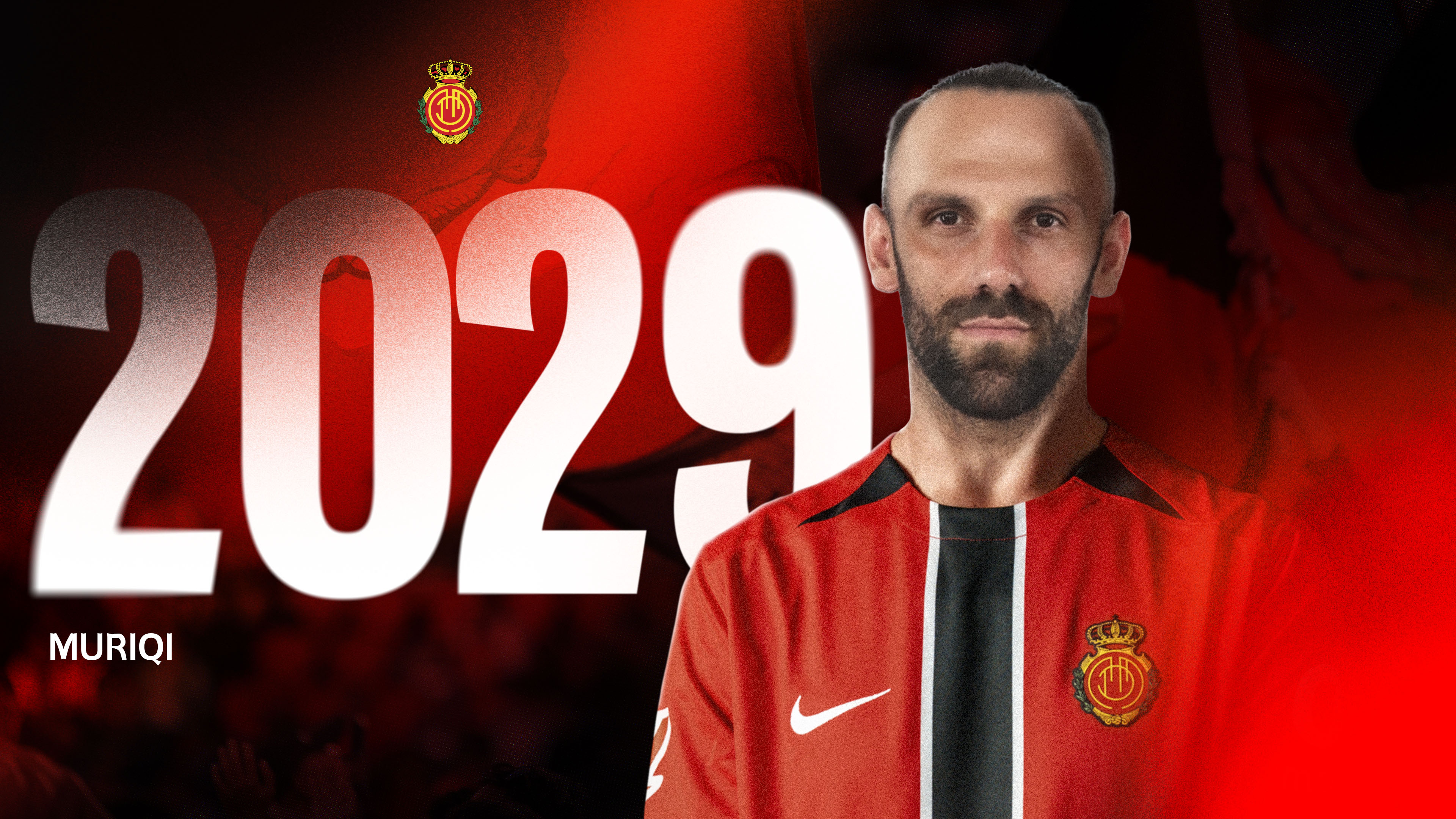 Vedat Muriqi renueva hasta 2029 | RCD Mallorca | Web Oficial