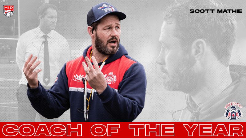 Scott Mathie Named Coach of the Year | Major League Rugby