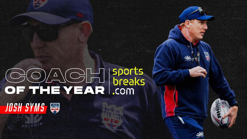Old Glory DC's Coach Syms receives Coach of the Year Award Presented by ...