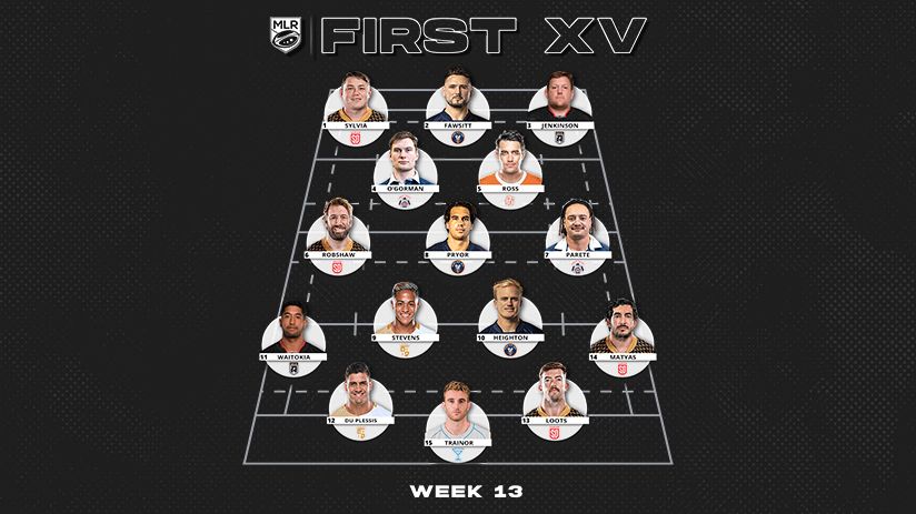 First XV | WK 13 | Major League Rugby
