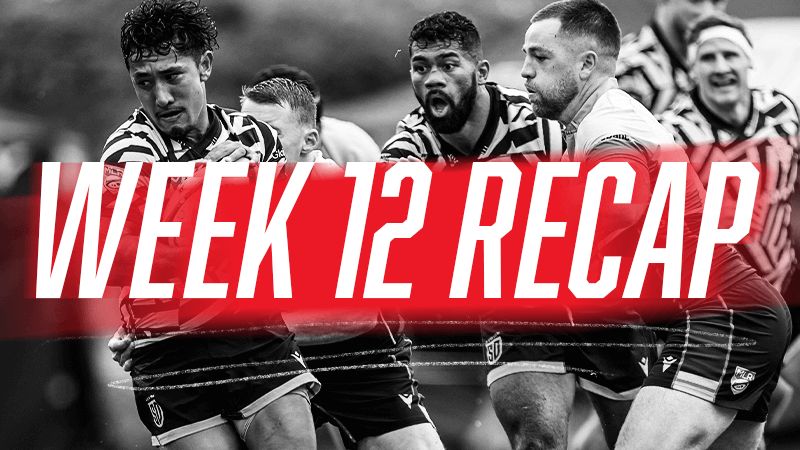 Major League Rugby Week 12 Recap | Major League Rugby