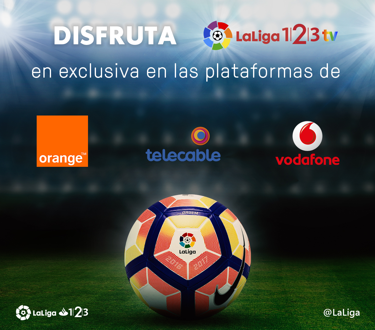 LaLiga 123 TV se verá en exclusiva a través de nuestro patrocinador ...