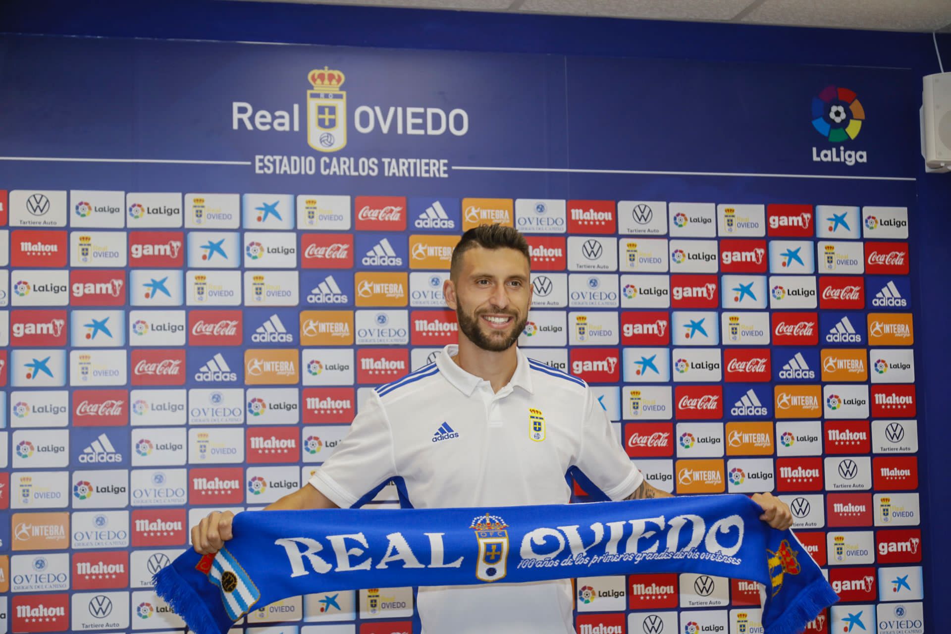 Borja Bastón: "Aportar trabajo y ganas" | Real Oviedo | Web Oficial