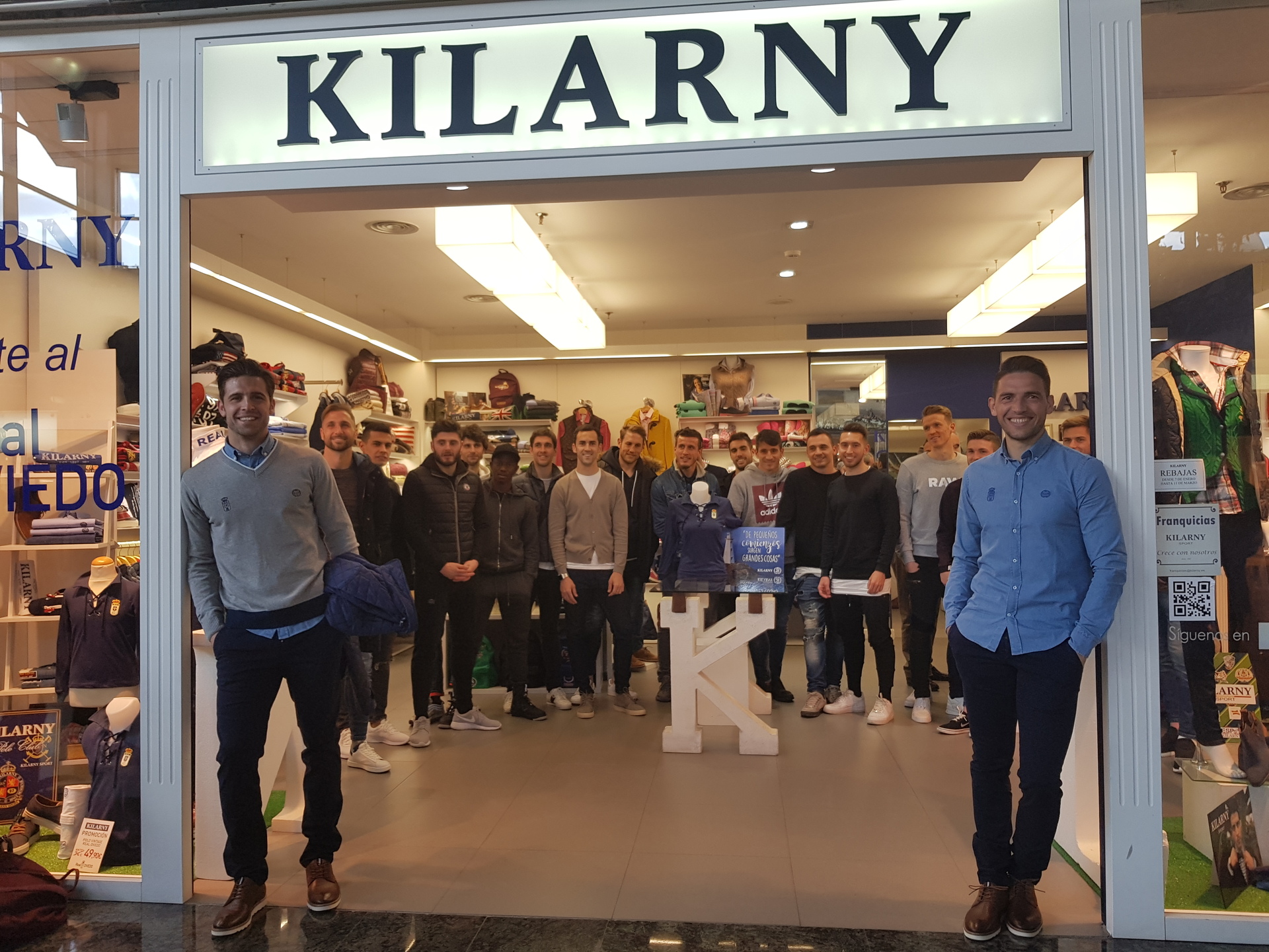 Kilarny, patrocinador de la ropa de paseo oficial | Real Oviedo | Web ...