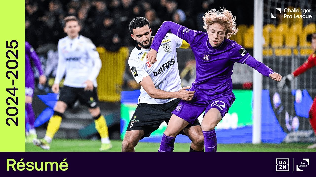 Résumé KSC Lokeren-Temse - RSCA Futures | 2024-2025 | Pro League ...