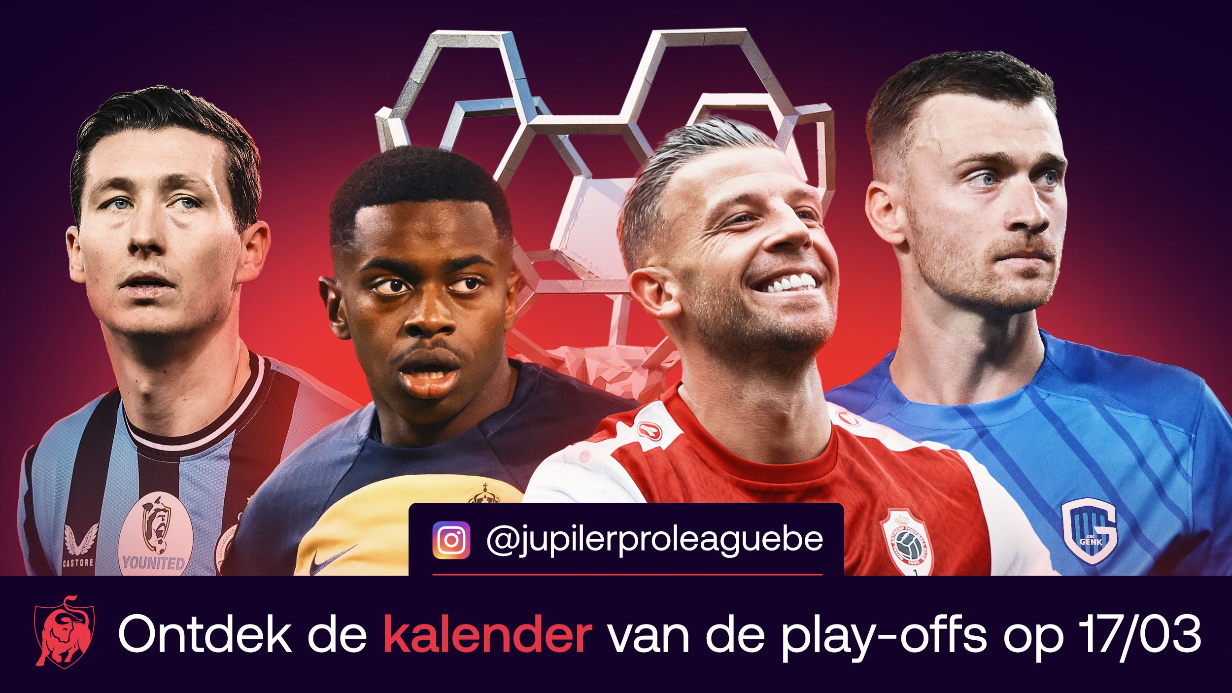 Ontdek de kalender van de play-offs op 17/03 via Instagram | Pro League ...