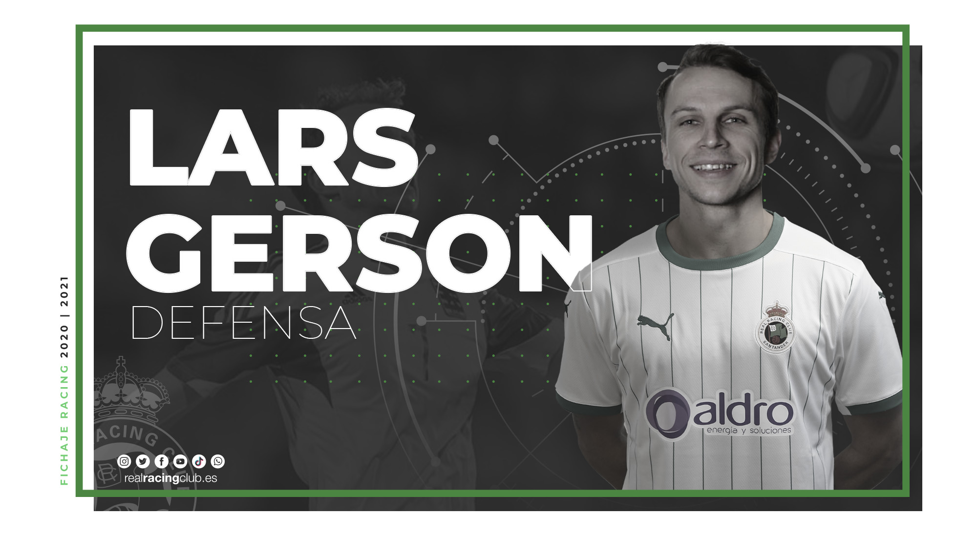 El defensa internacional luxemburgués Lars Gerson completa la plantilla ...