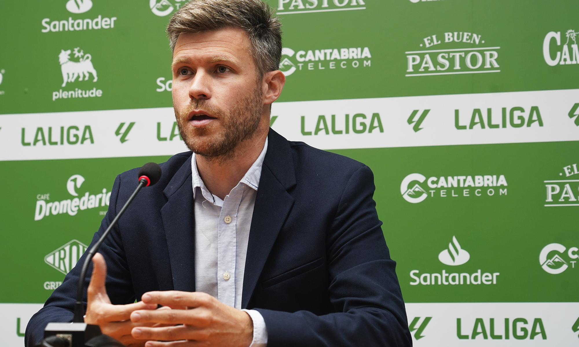 "Muy satisfecho con la plantilla, competitiva y versátil, capaz de ...