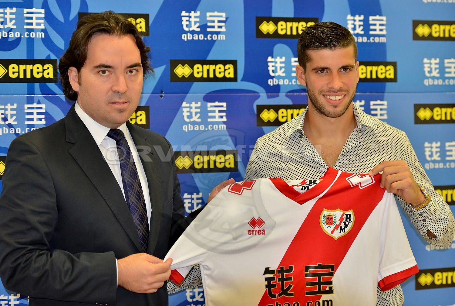 Emiliano Insúa presentado con el Rayo | Rayo Vallecano | Web Oficial