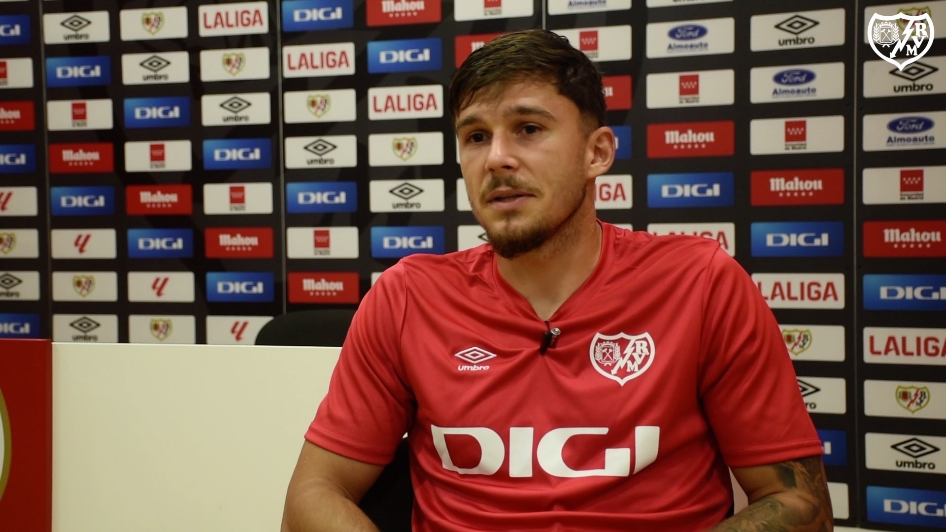 Andrei: "Desde que llegué estoy muy contento" | Rayo Vallecano | Web ...