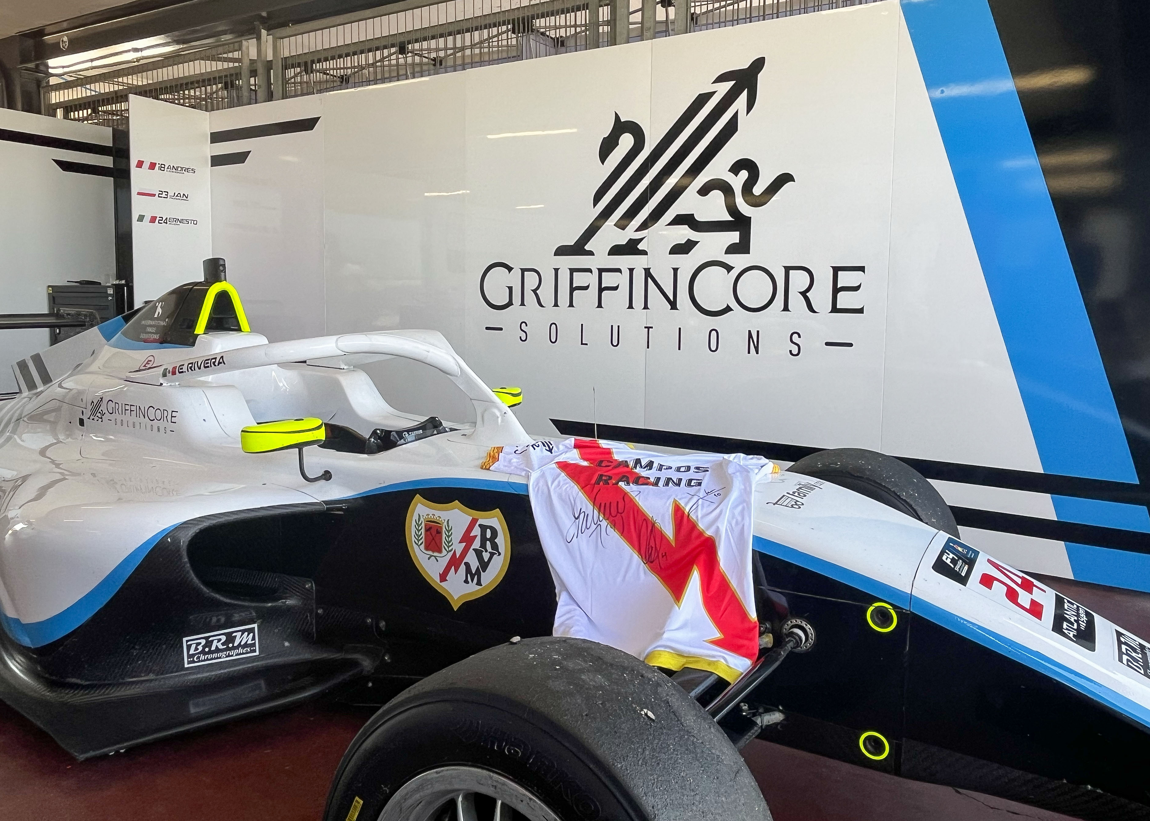 Rayo Vallecano, Griffincore Solutions y Campos Racing, nueva alianza en ...