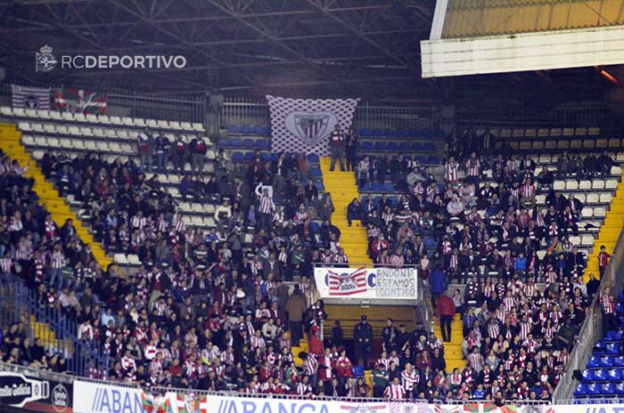 4 gradas agotadas para el Dépor-Athletic. La afición vizcaína podrá ...
