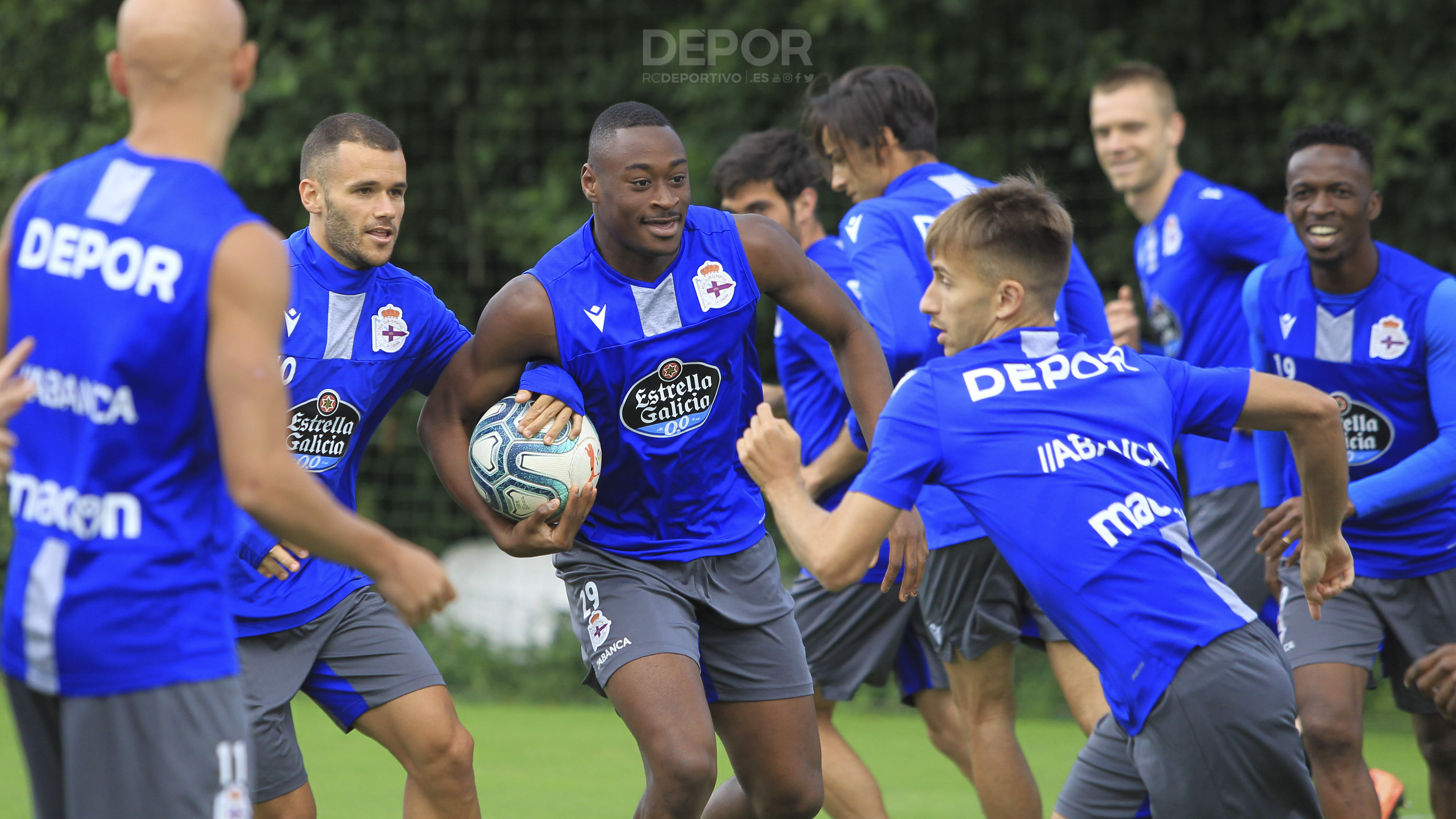 Mujaid avanza en su recuperación y ya realizó hoy tareas con el grupo ...