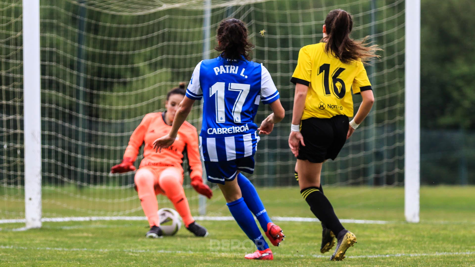 'Hat trick' de Patri López al Oviedo Moderno CF B | RCDeportivo ...