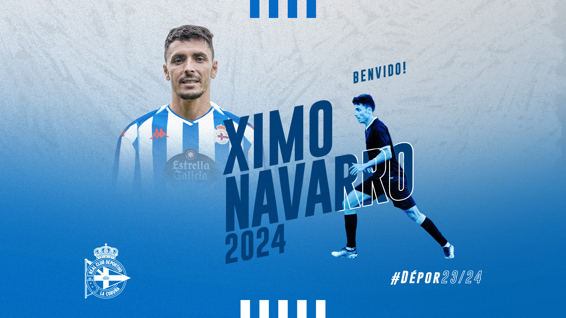 Ximo Navarro, nuevo jugador del Dépor 2023-24 | RCDeportivo | Página ...
