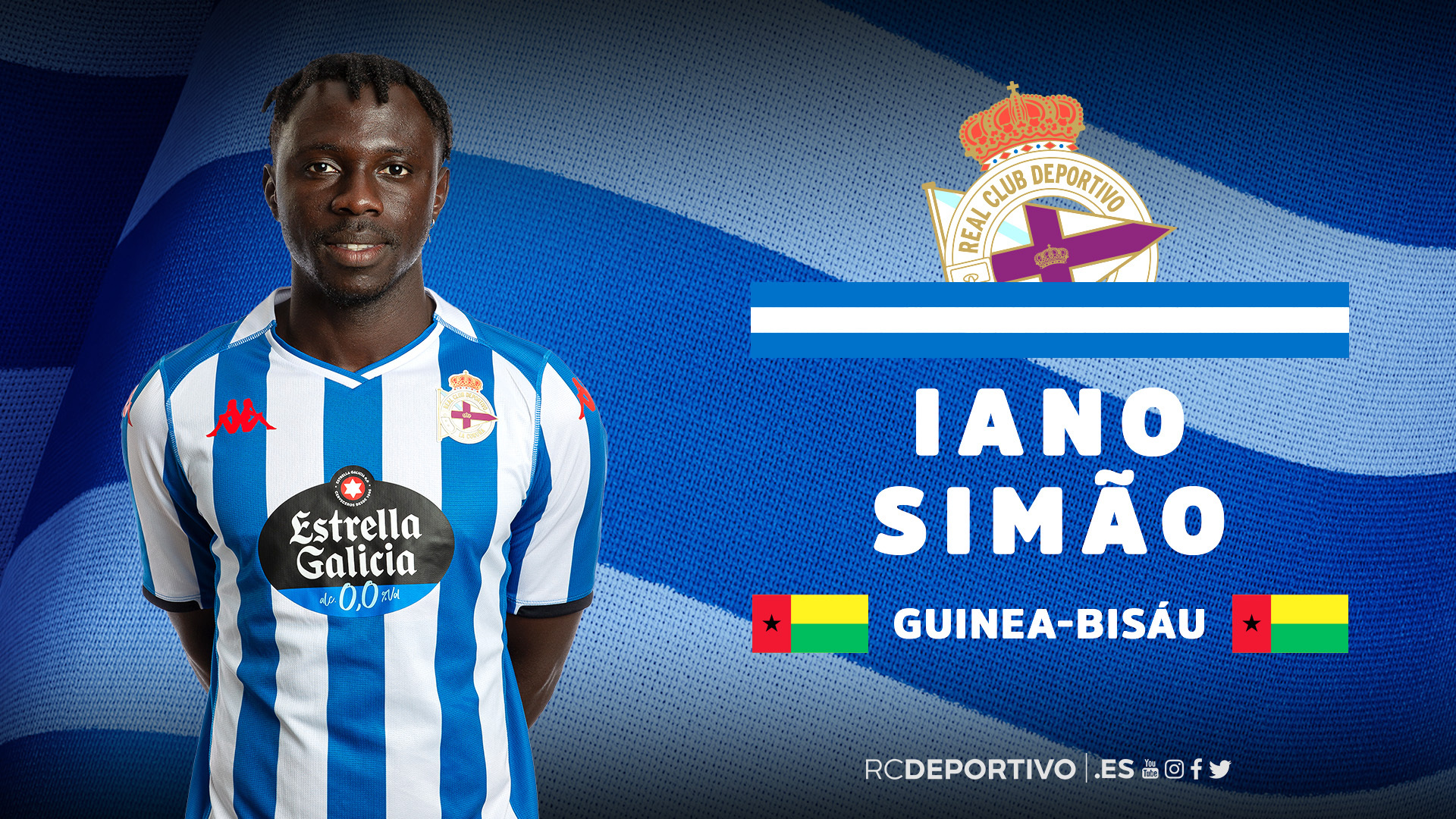 El fabrilista Iano Simão se mide hoy lunes con su selección, Guinea ...