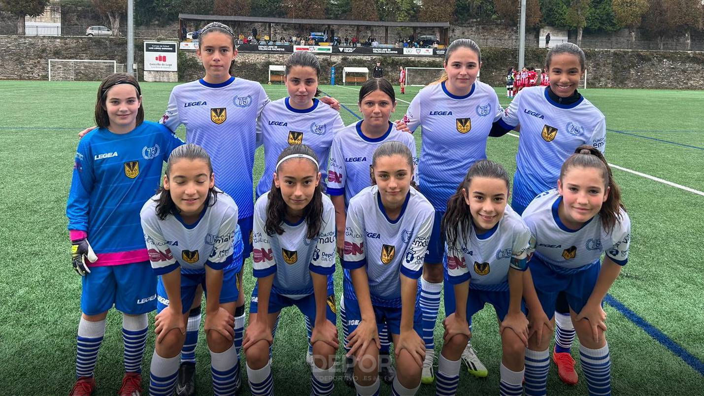 Alta efectividad del Orzán SD Infantil A Femenino en Lugo ante la SCD ...