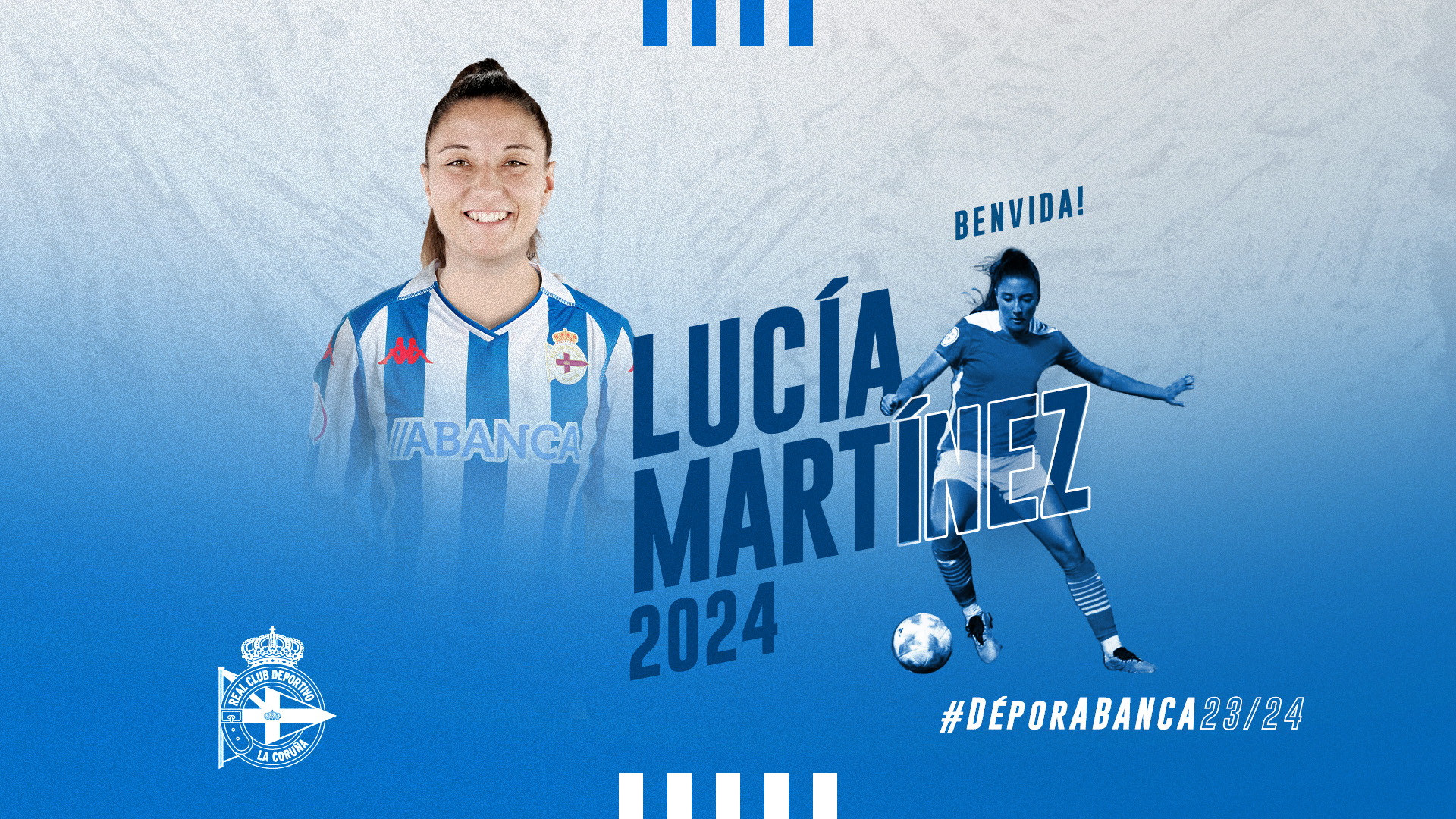 Lucía Martínez llega de la Liga F al Dépor ABANCA para fortalecer el mediocampo | RCDeportivo ...