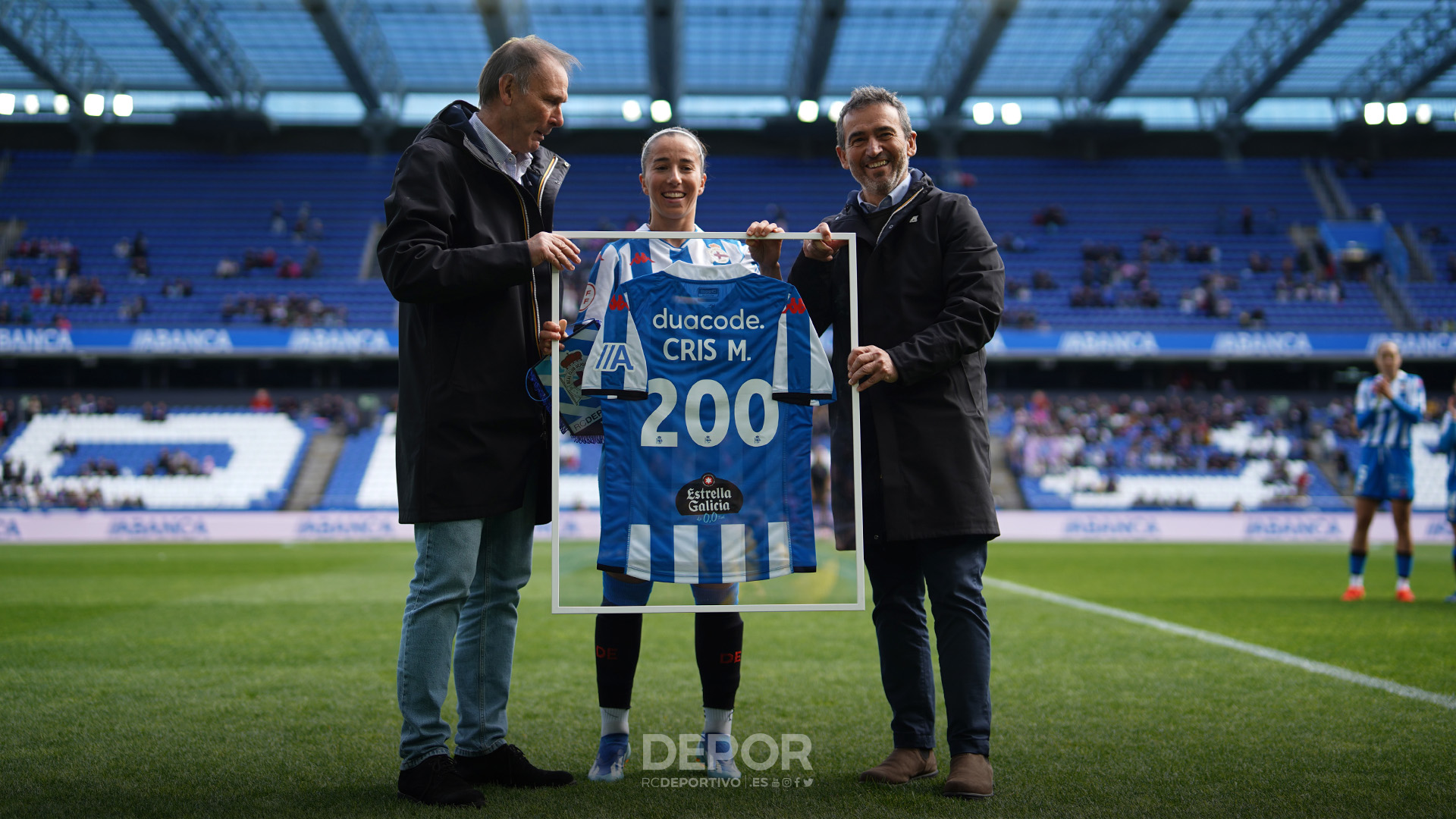 Cris Martínez alcanza los 200 partidos oficiales con el Dépor ABANCA ...