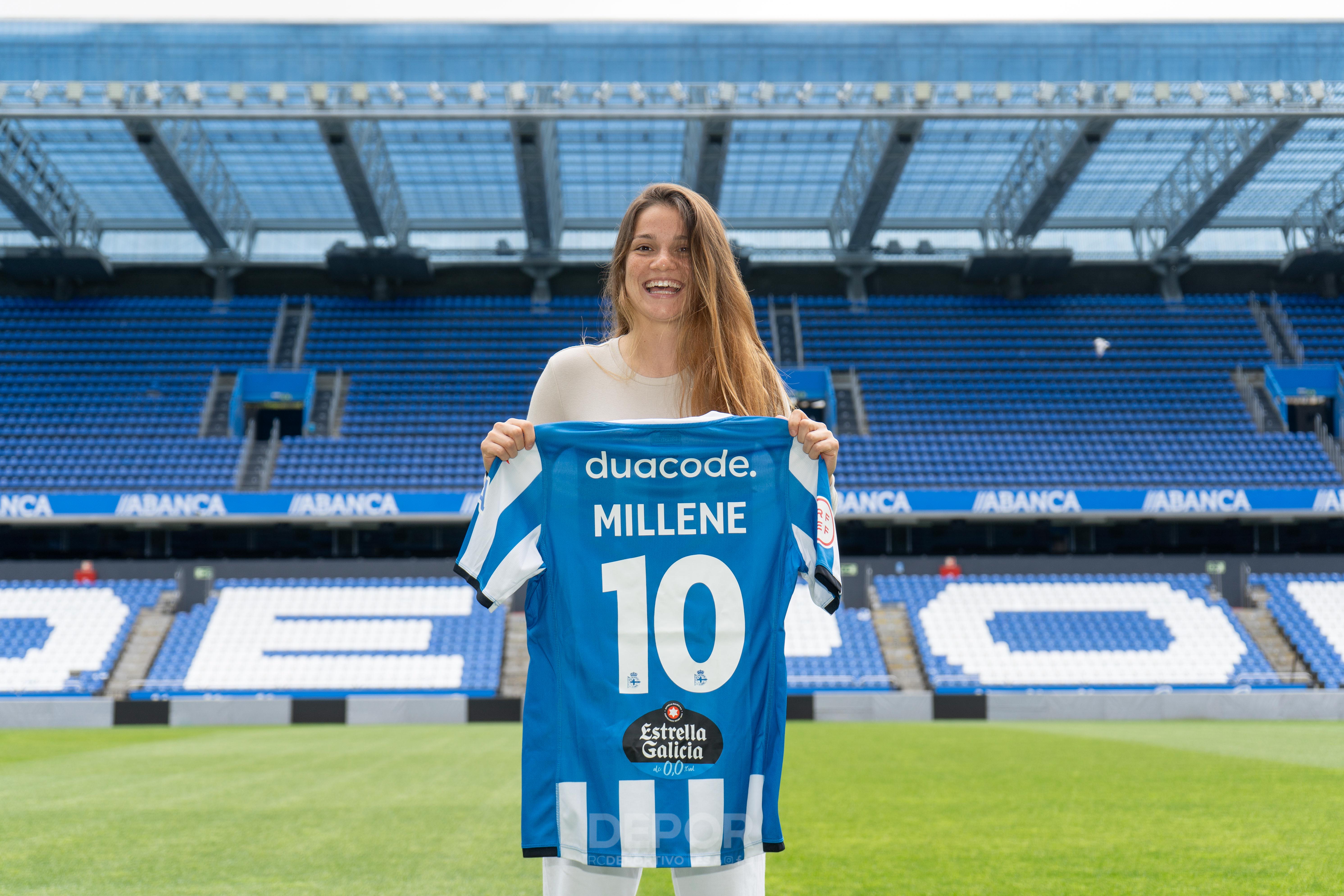 Millene Cabral renueva con el Dépor ABANCA hasta 2025 | RCDeportivo | Página Oficial del RC ...