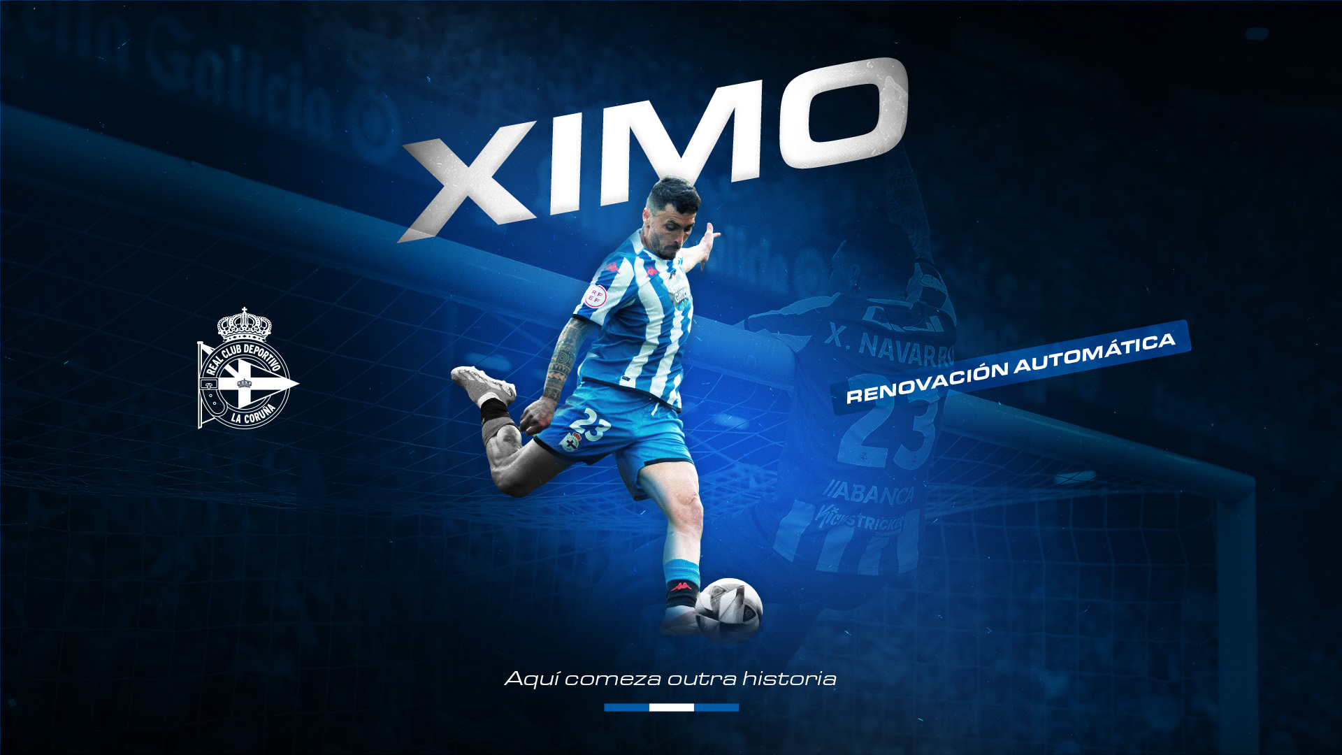 Ximo Navarro sigue una temporada más en el Dépor | RCDeportivo | Página ...