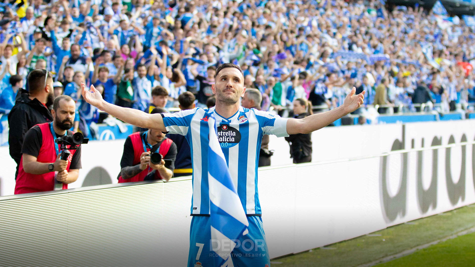 El RC Deportivo se convierte en el primer club de España que usa una "Doble U" televisiva de ...